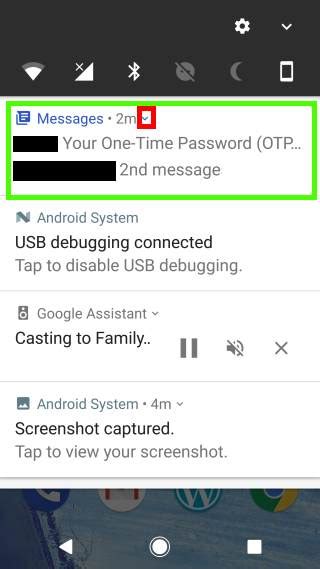 How To Use New Features Of Android Nougat Notification Panel Bundled Notifications Directly