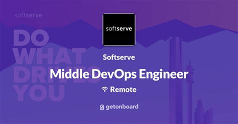 middle devops engineer at softserve remote work from home get on
