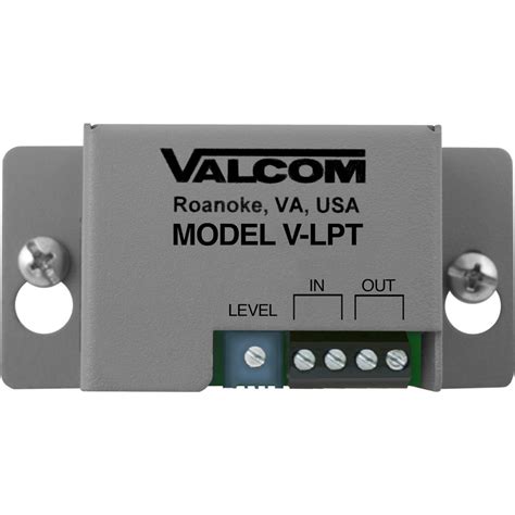 Valcom V Lpt Impedance Matching Module Ip Phone Warehouse