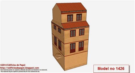 Modelos 1423 A 1427 Descarga Gratis 27 Edificios De Papel En 1 Fichero