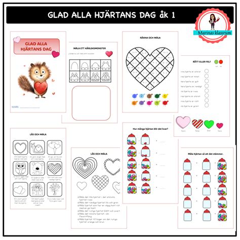 Glad Alla Hjärtans Dag åk 1 Teach Academy