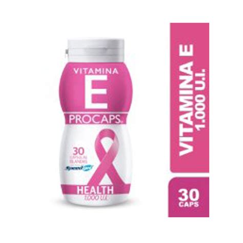 Vitamina E Capsulas 1000 Ui Farmacia Pasteur Farmacias Pasteur