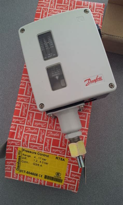 Danfoss Pressure Control Range 4 17 Bar Diff 12 40 Bar Connection G3