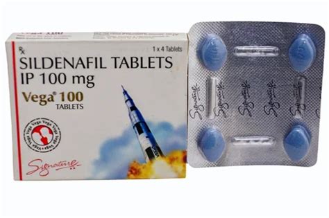 Vega Sildenafil 100mg Tablet At ₹ 100strip Sildenafil Tablets In
