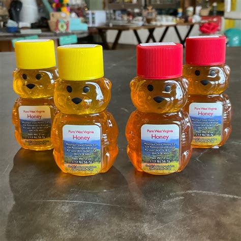 2 Oz Mini Honey Bears The F A R M —food Arts Recreation Market