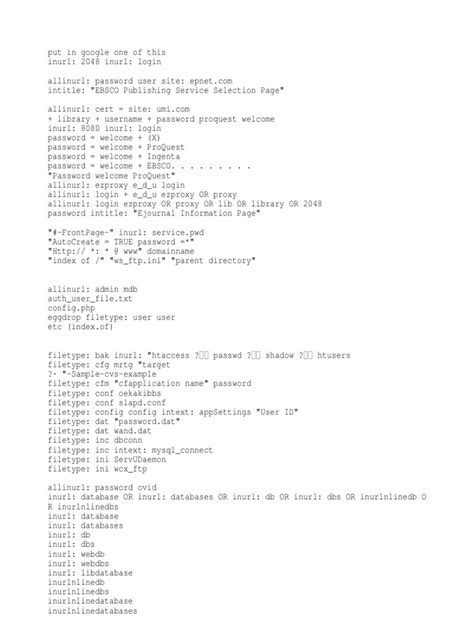 Try Ini Utk Cr Password Download Free Pdf Computer Access Control