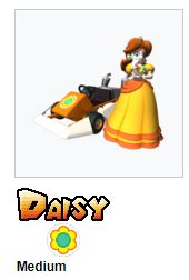 Daisy Mario Kart Ds