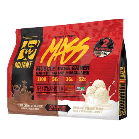 Mutant Mass® 2 Flavors In 1 Pack 272 Kg