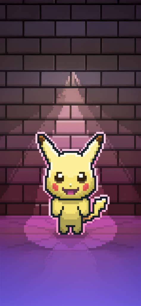 1125x2436 8 Bit Pikachu Iphone Xs Iphone 10 Iphone X Hd 4k Wallpapers Images Backgrounds Photos