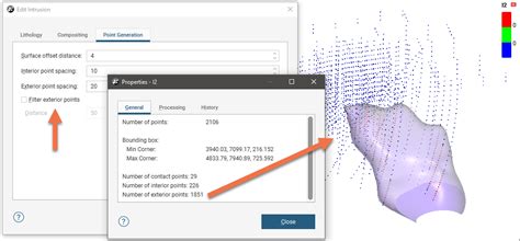 Extracting Points From Drilling Data