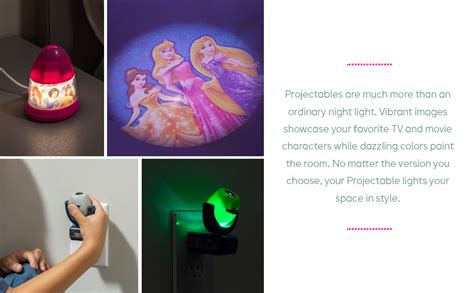 Disney Pixar Projectables 11740 Disney Pixar Cars 6 Image Led Projection Night Light Night