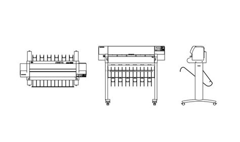 printer plotter min scaled home design plans house floor plans plan
