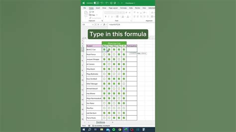Checkboxes In Excel‼️ Youtube