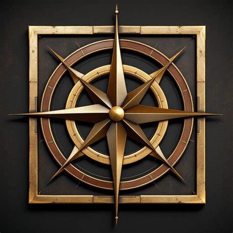 Free Geometric Compass Design Image Download At Stockcake