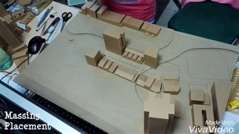 Architecture Urban Site Massing Model Making Youtube