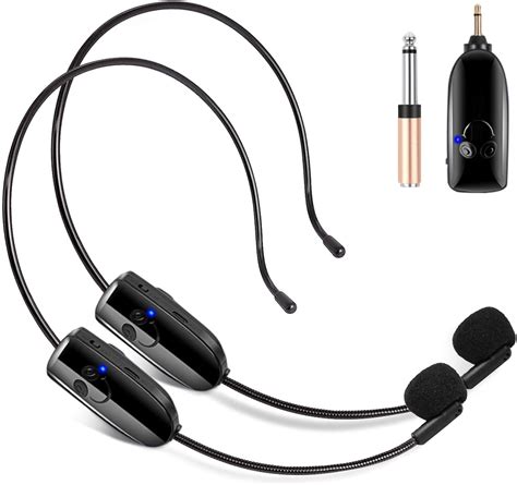 Wireless Microphone System For 2people Huacam 2 4g Dual Wireless