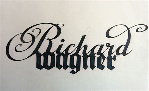 Turning Pages Logo For Richard Wagner