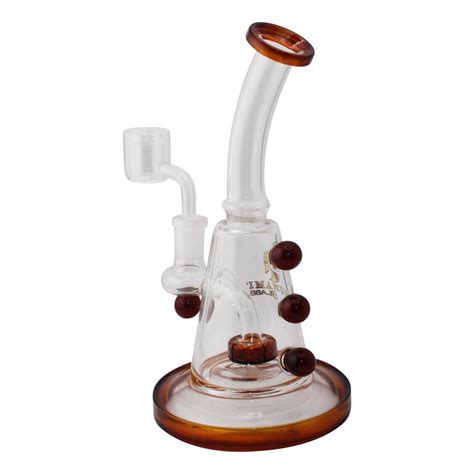 Tsunami Concentrate Water Glass Water Pipe Brown Bobo