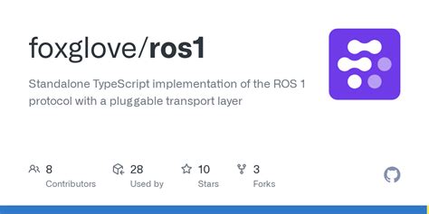 Github Foxgloveros1 Standalone Typescript Implementation Of The Ros 1 Protocol With A