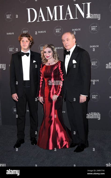 Milan Italy 14th Mar 2024 Milan Damiani 100 Years Of Passion” Evening Silvia Grassi