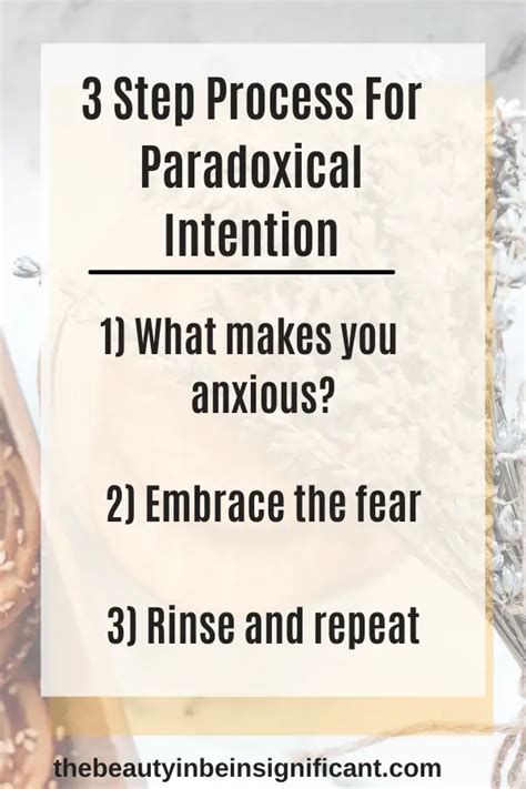 Paradoxical Intention How To Fight The Fear Of Fear The