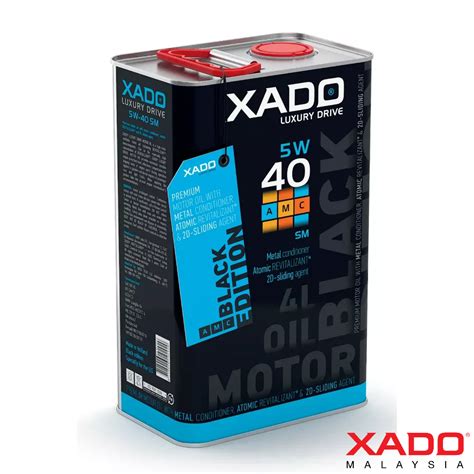 Xado Luxury Drive Lx Black Edition 5w40 C3 Smcf Revitalizant Factor 33