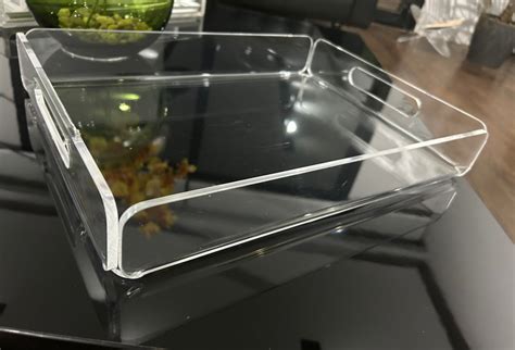 Simple Plexiglass Serving Tray Plexiform