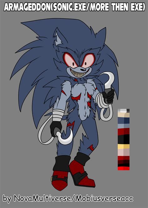 Armageddon Aka Sonic Exe By Multiversenovaexe On Deviantart