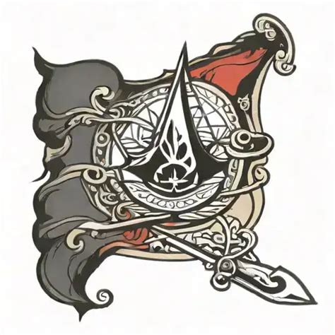 435 Assassins Creed Logo Tattoo Ideas In 2026 Blackink Ai