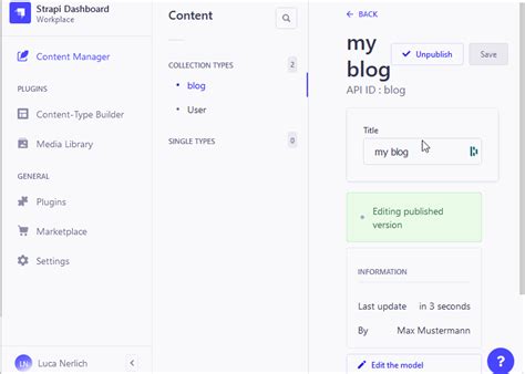 BUG V V Publish Unpublish Does Not Change Last Edited By Issue Strapi