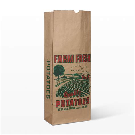 Potato Packaging Bags Paper Potato Sacks For Sale