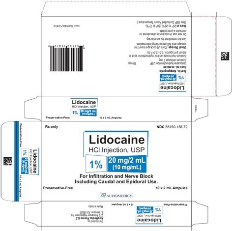 Lidocaine Package Insert