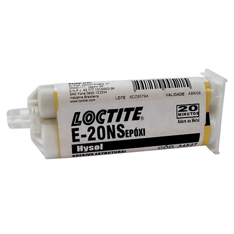 Adesivo Epóxi Estrutural 50g E 20ns Loctite Luitex Máquinas E