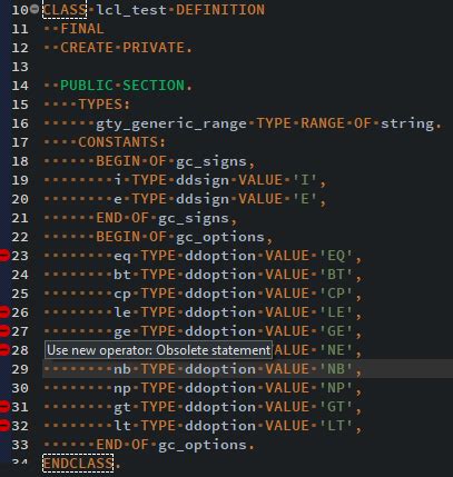 Use New Operator For Components Named Like Abap Tokens Issue Larshp Abapopenchecks