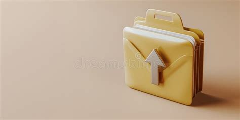 Computer File Folder With An Upward Arrow File Upload Data Storage