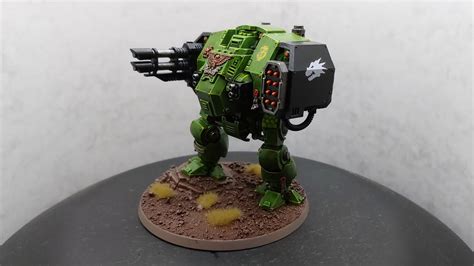 Salamanders Ballistus Dreadnought Youtube