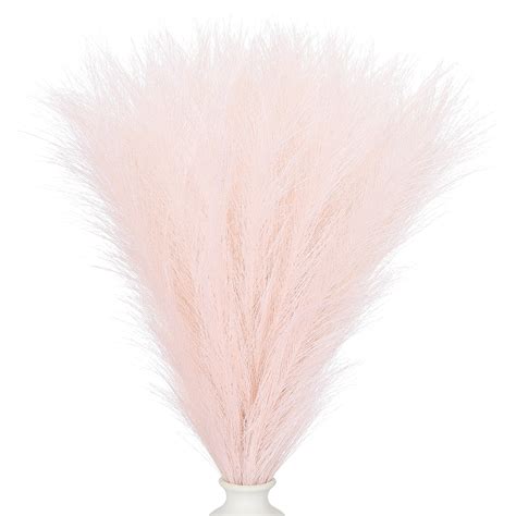 Uxcell 24in Pampas Grass Decor 30pcs Artificial Pampas Grass Bulk Fluffy Faux Pampas Grass