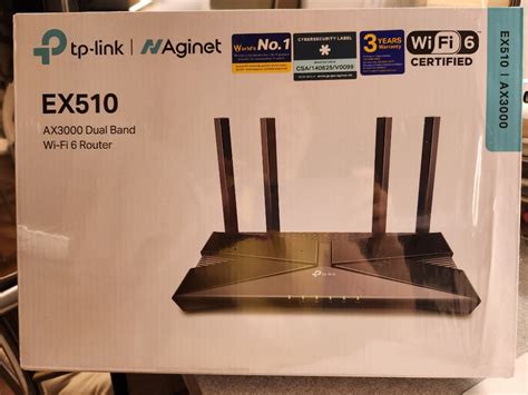 Wifi Router EX510 AX3000 Dual Band Computers Tech Parts Accessories Networking On Carousell