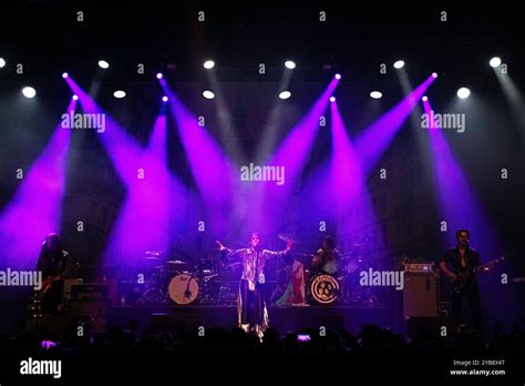 British Glam Rock Band The Struts Performing Live In Berlin At The Huxleys Neue Welt For The