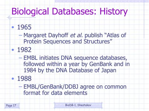Biological Database Systems Ppt