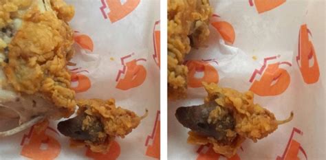 Deep Fried Chicken Head