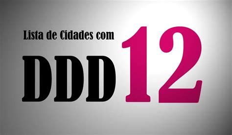 Lista Completa De Cidades Com Ddd 12 Icloud Tutoriais