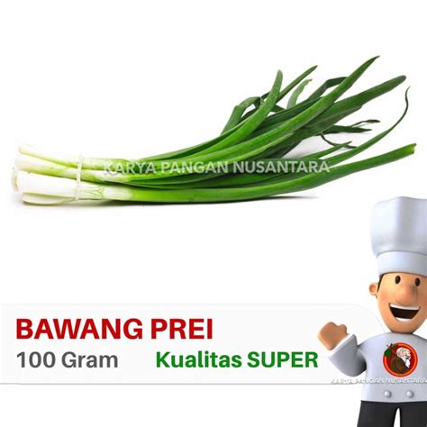 Jual Daun Bawang Besar Daun Bawang Prei Bawang Daun Pre Segar 100 Gram