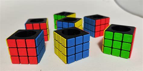 Rubiks Cube Scout Woggle Neckerchief Slider Etsy