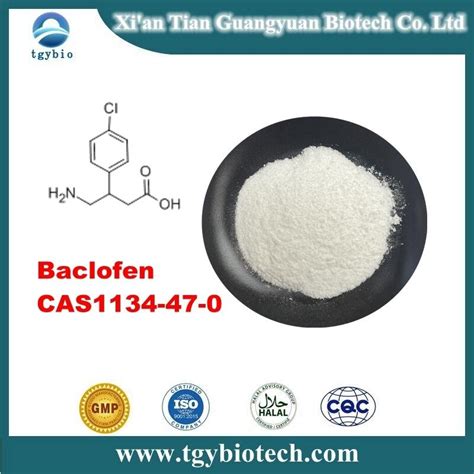Buy Baclofen Medical Grade From Xian Tian Guangyuan Biotech Co Ltd Echemi