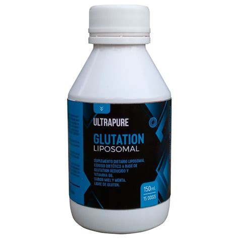 Ultrapure Glutation Liposomal Bebible Sistema Inmunológico X 150ml