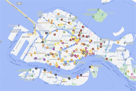 Venice Tourist Map Best Attractions — Tomas Havel Travel And Architectural Photographer