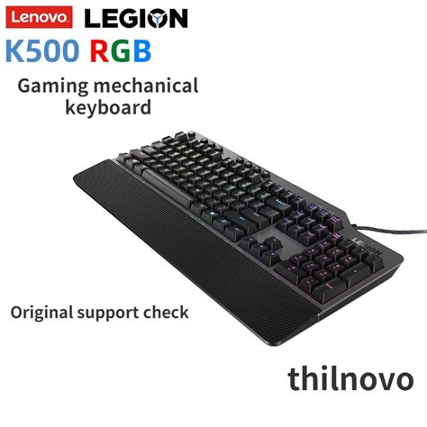 Lenovo K Gaming Mechanical Keyboard Savior Laptop External USB Wired Full Color RGB Backlight