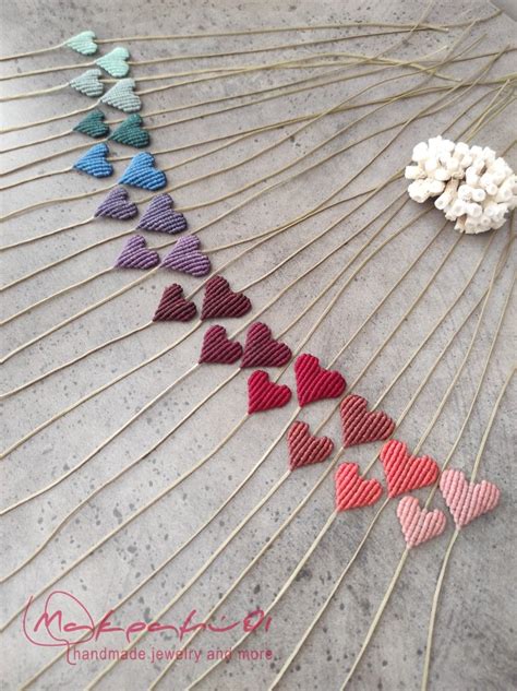 Macrame Heart Bracelet