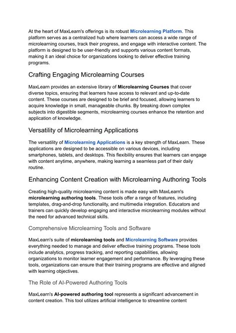 Ppt Exploring The Power Of Microlearning An In Depth Look At Maxlearn Powerpoint Presentation